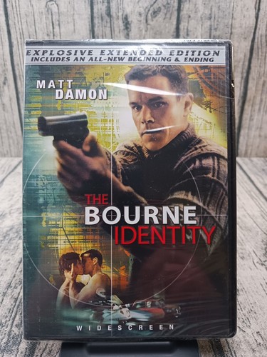 The Bourne Identity (DVD, Widescreen, Extended Edition) Matt Damon ...