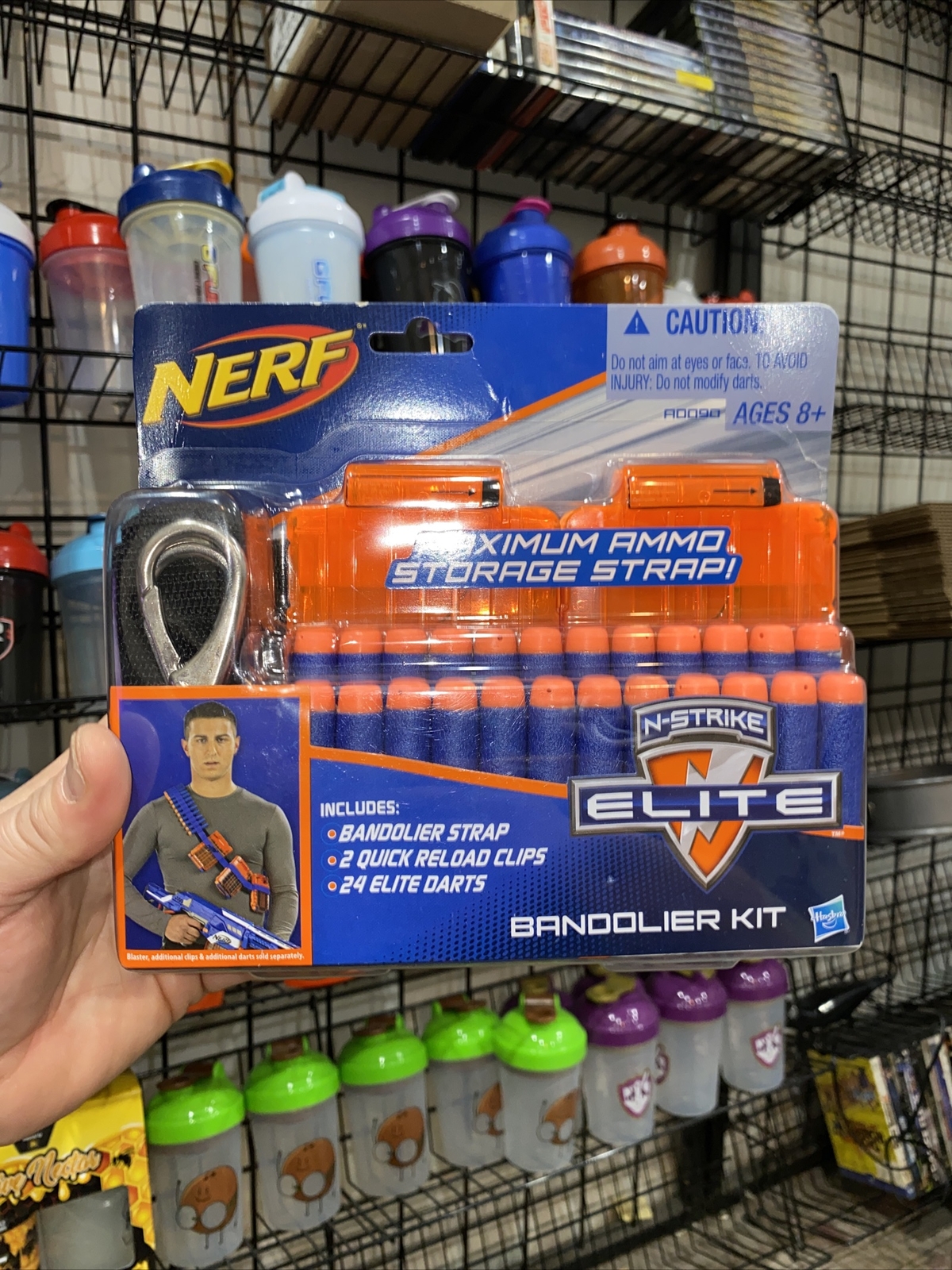 NERF MAXIMUM DART STORAGE STRAP BANDOLIER KIT | eBay