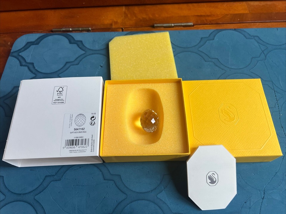 Swarovski 2023 Ostrich Egg 5647162 New in box. | eBay