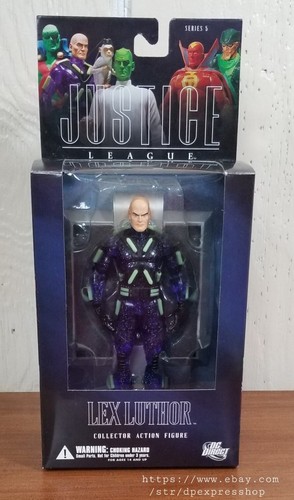 DC Direct Justice League LEX LUTHER Alex Ross Action Figure w/Stand ...