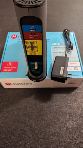 Motorola MG8702 DOCSIS 3.1 Cable Modem AC3200 WiFi Router - READ | eBay