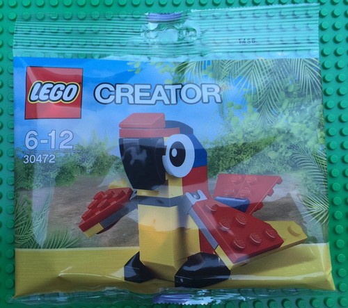 Lego Creator 30472 Red PARROT Promotional Polybag Animal NISB Xmas ...