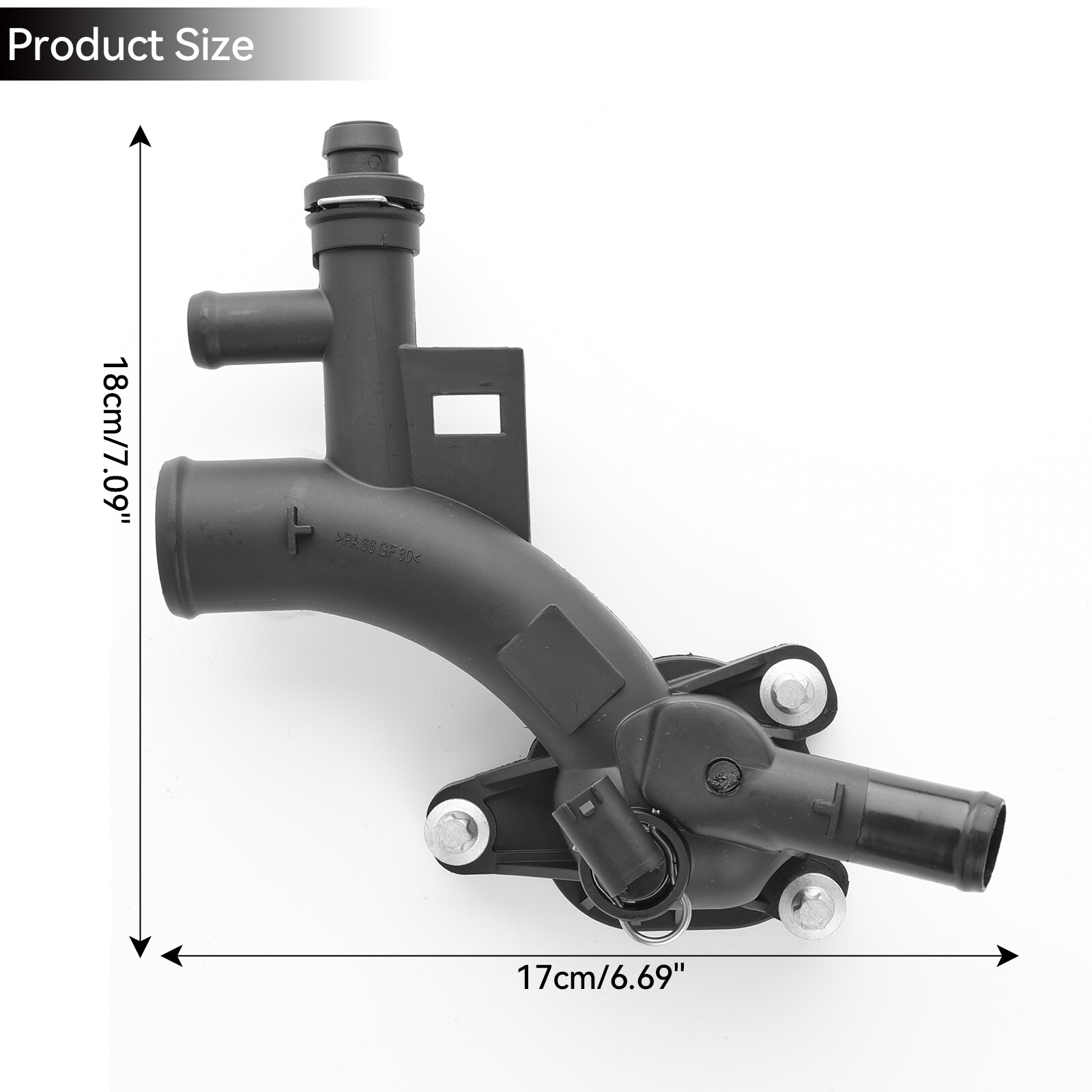 Water Outlet Housing Coolant Flange Sensor 25192985 For Vauxhall Corsa ...