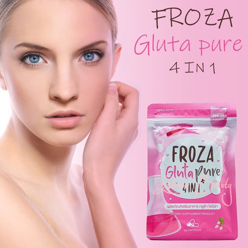 Froza Gluta Pure Natural Whitening Capsules 4in1 Acne Remover Dietary ...