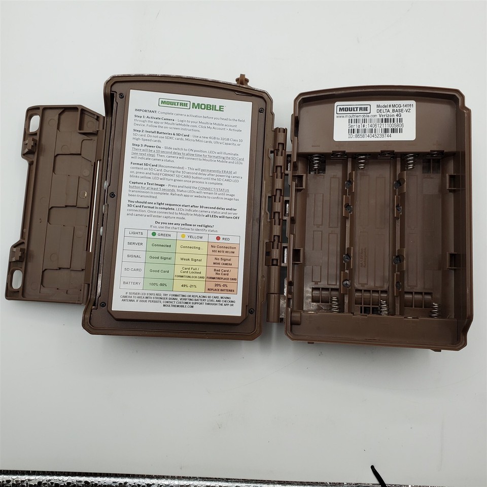 Moultrie Mobile Delta Base Cellular Trail Camera 24MP Resolution Photos ...