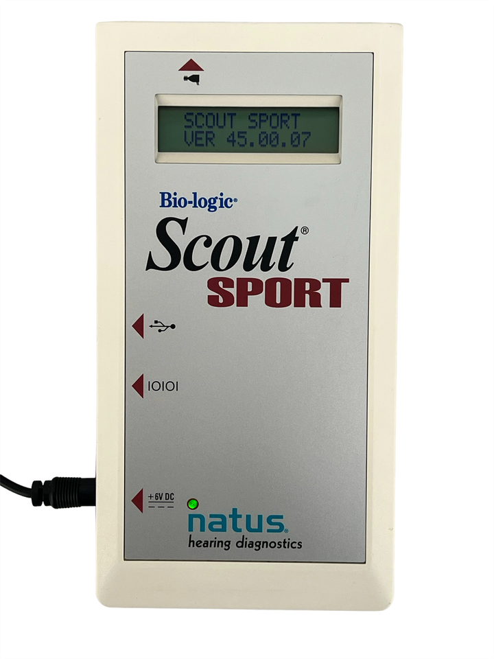 Natus Hearing Bio-Logic Scout Sport 580-SPBOX1001 | eBay