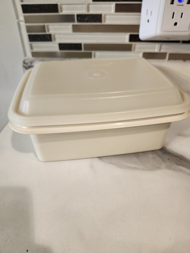 Vintage Tupperware Freeze-N-Save Ice Cream Keeper 1254 Storage ...