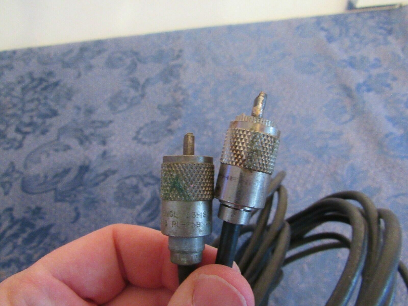 30 + Feet Amphenol 83-ISP-1050 74868 PL-259 49190 RF Connector Cable | eBay