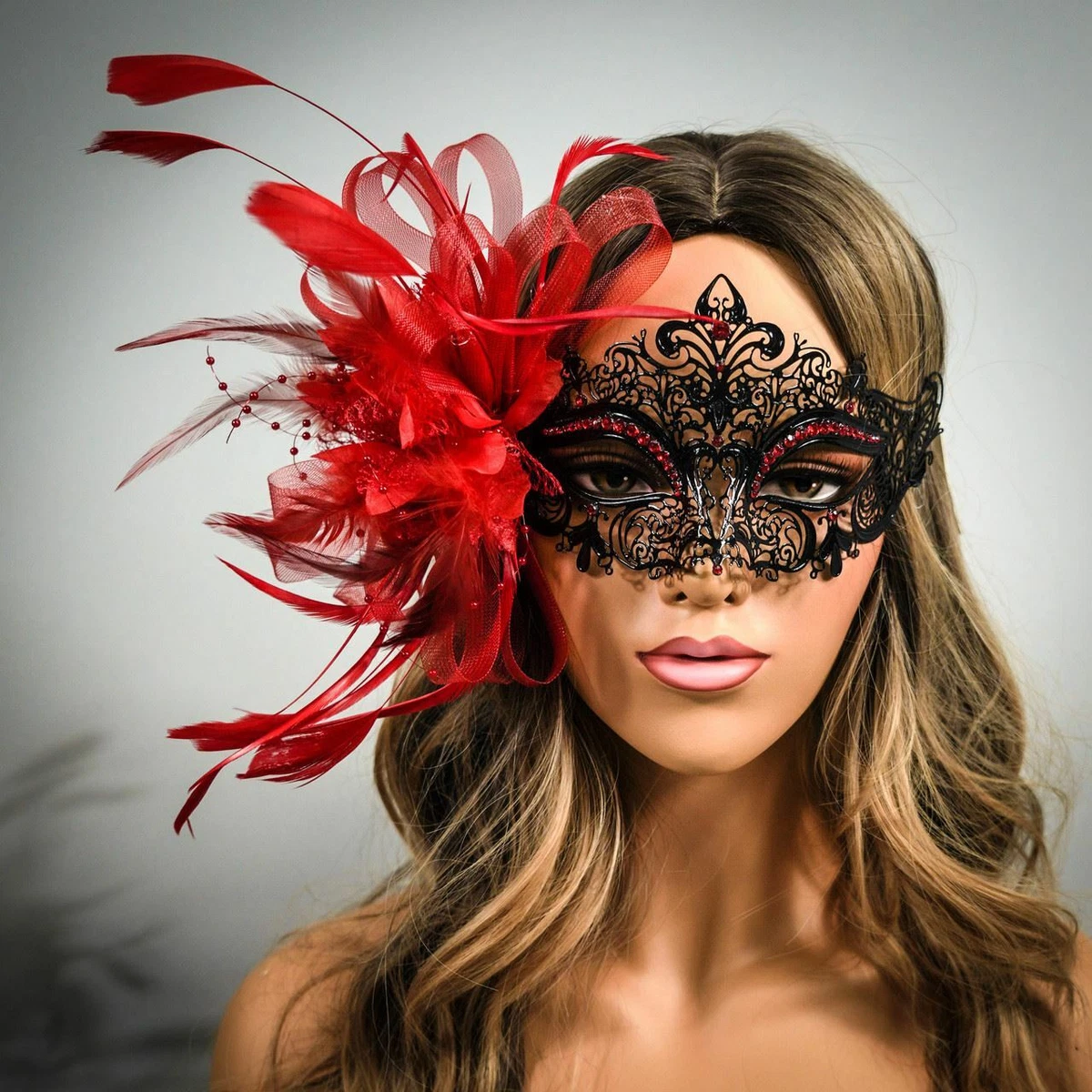 Black Masquerade Ball Masks