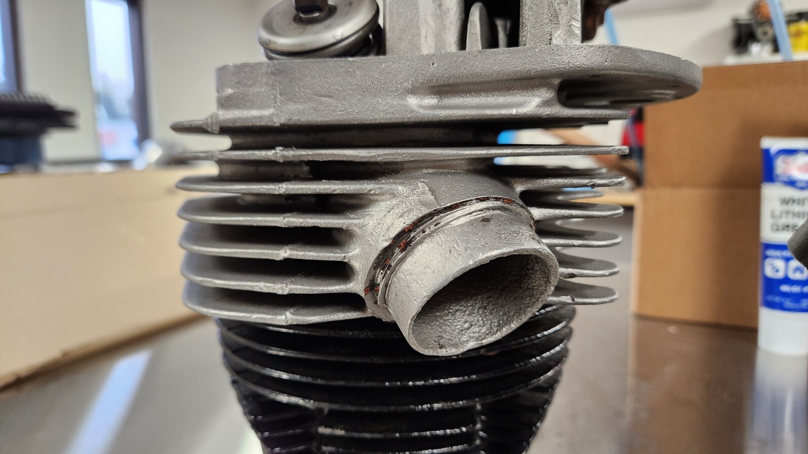 1964 Harley Davidson Panhead NOS Cylinders & Duoglide Heads | eBay