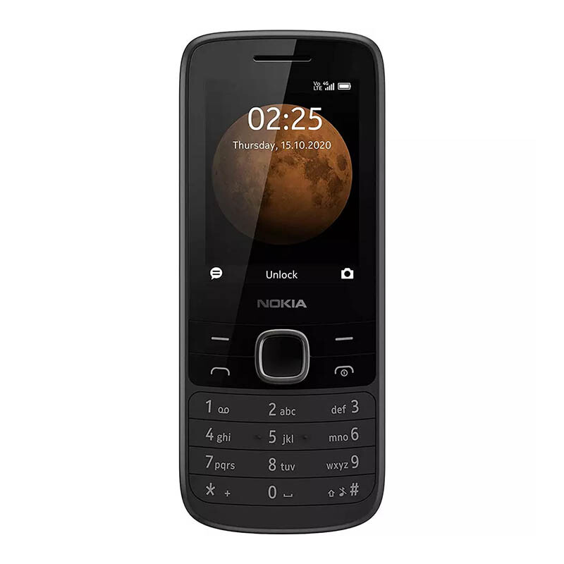 New Nokia 225 (Unlocked) 4G Dual SIM Buttons Long Battery Life Cell ...