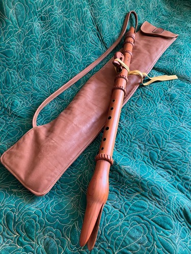 Vintage Coyote Oldman Duck Head Cedar Flute with Otter Block 2001 | eBay