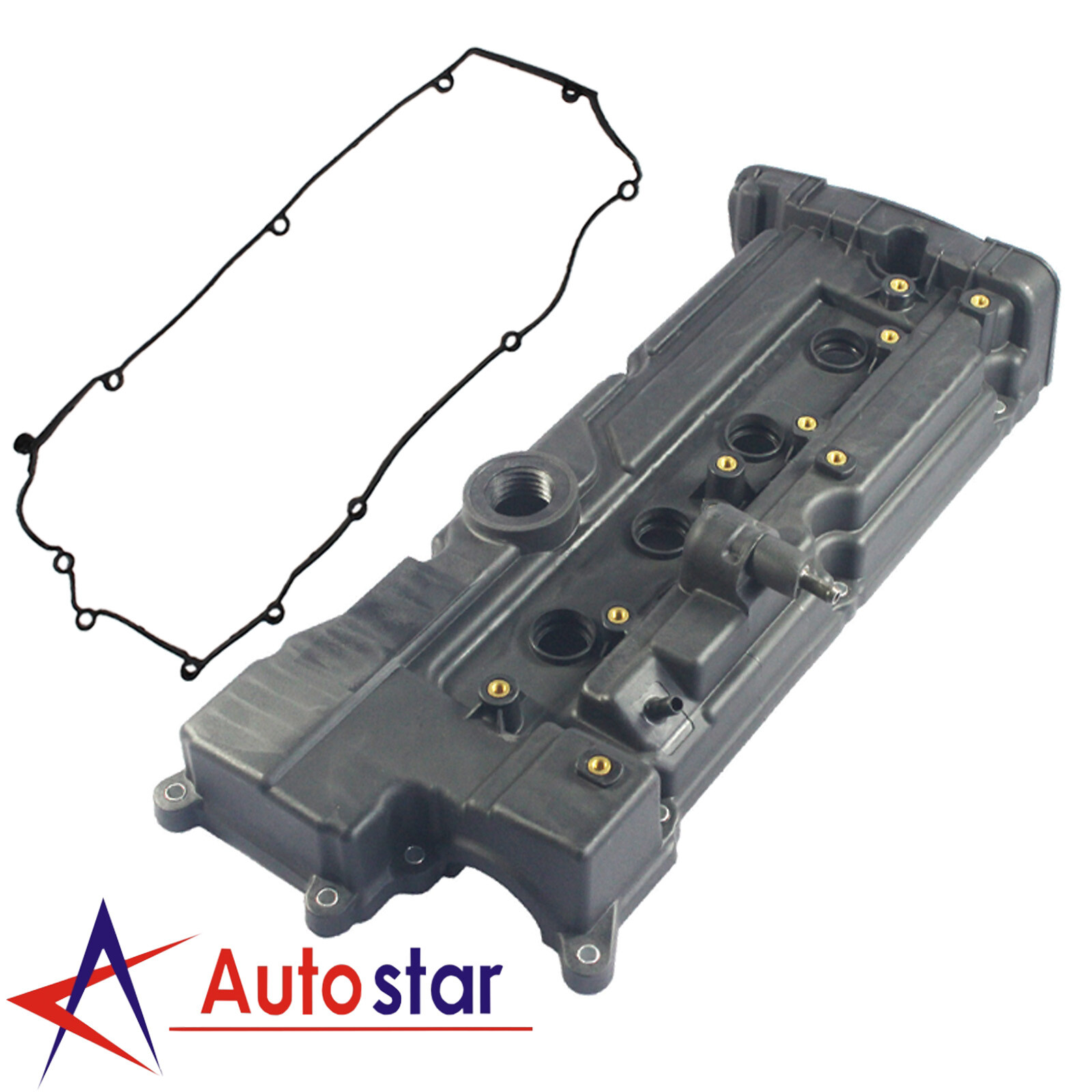 OE# 22410-26860 Engine Valve Cover w/ Gasket Seal For 06-11 Accent Rio ...