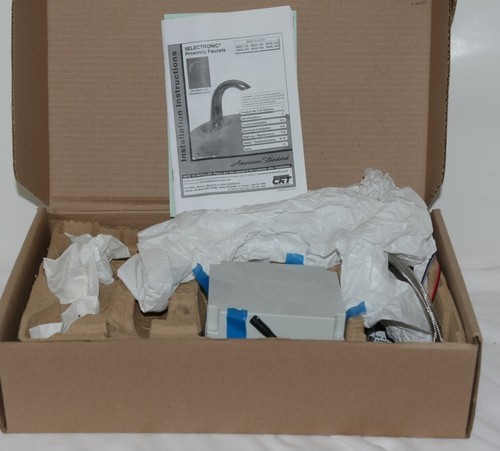 American Standard 605B 105002 Selectronic Bathroom Sink Faucet Polished ...