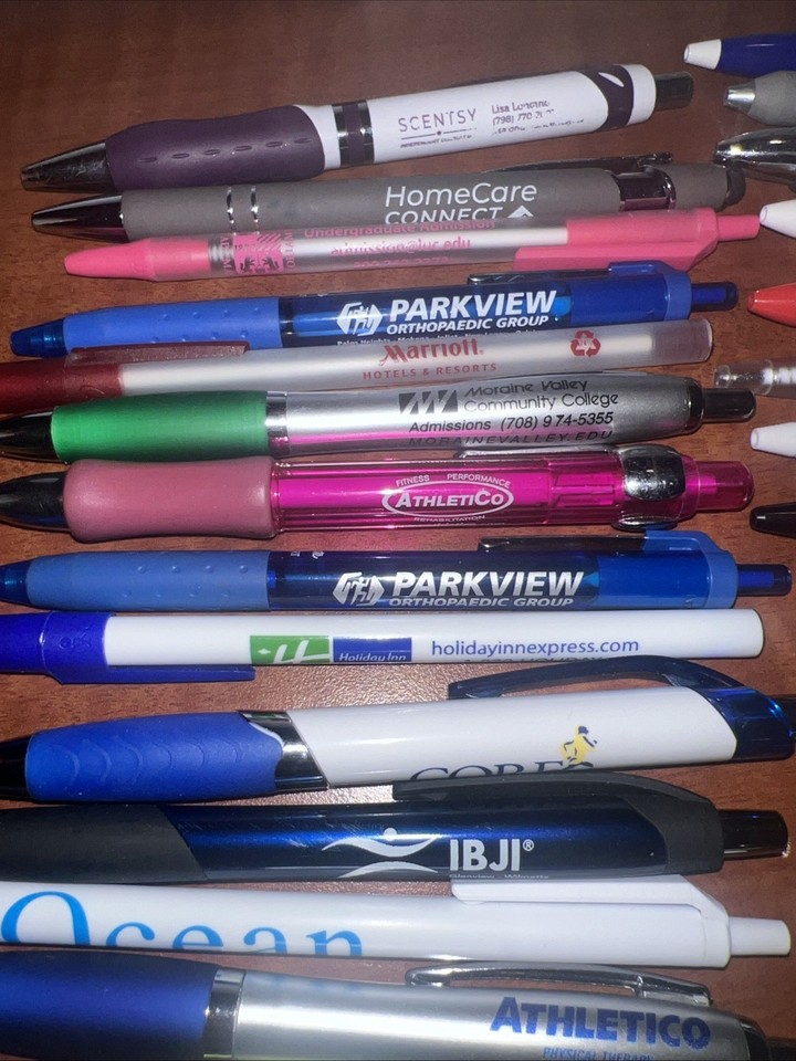 Lot 43 Drug Rep RX Advertising Pens Medical Hotel Casino School Dental ...