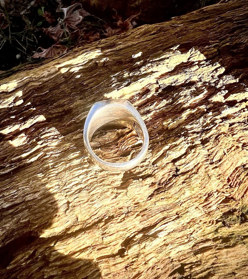 David Yurman Agate Horse Ring Size Mens 13, Sterling Silver/ 750k gold ...