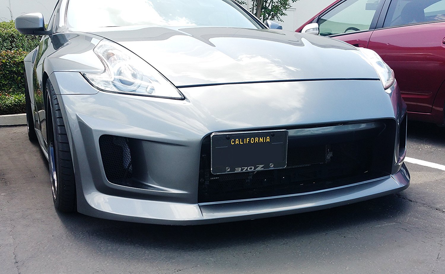 New JDM Black Universal Front Bumper License Plate Relocator Bracket ...