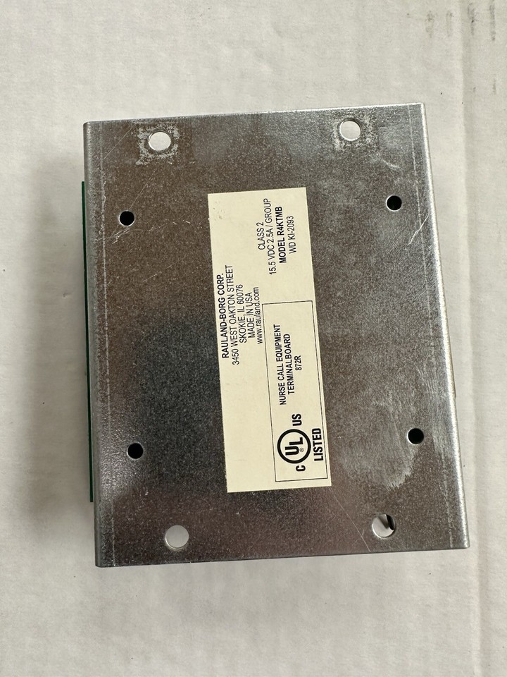 RAULAND BORG R4KTMB Responder 4000 R4K K-Bus Termination Board | eBay