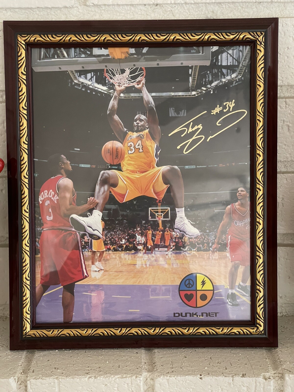 Shaquille O’Neal H.O.F. Autograph/Signed 8x10 NBA Color Photo Framed | eBay