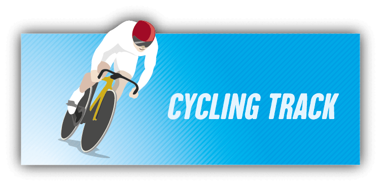 Cycling Track Olympic Sport Car Bumper Sticker Decal | eBay