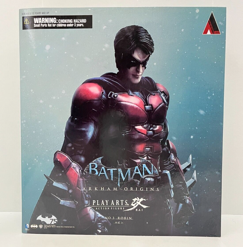 Square Enix Play Arts Kai Batman Arkham Origins Robin No. 3 Action ...