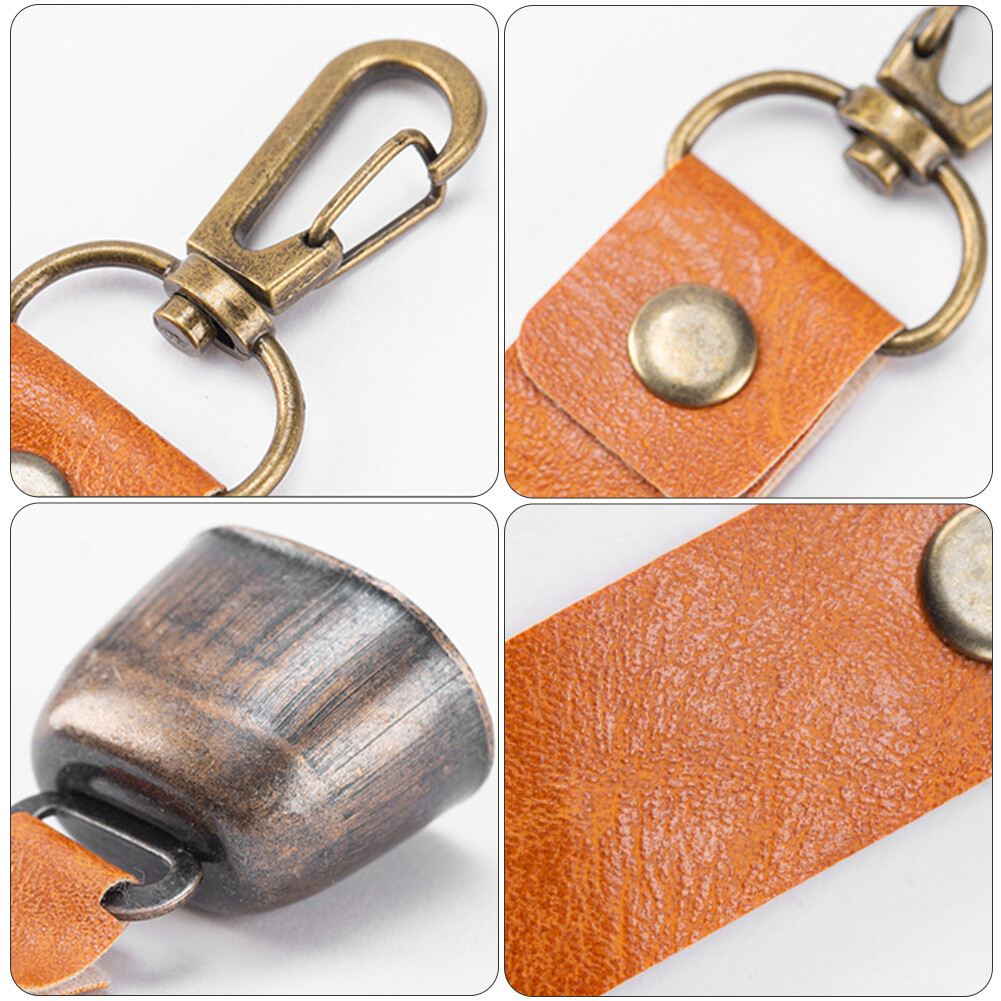 Bear Bell with Emergency Whistle Set Loud Bear Bell for Bear Deterrent ...