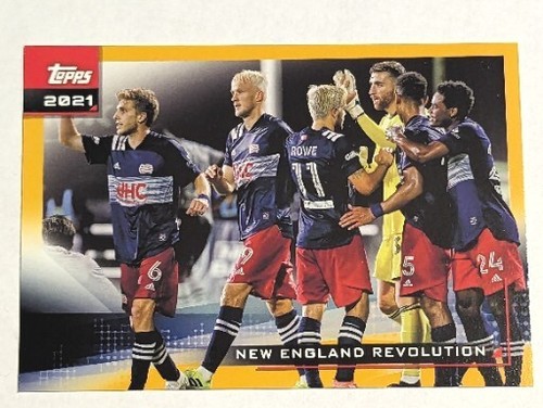2021 Topps New England Revolution Soccer #50/50 #142 | eBay