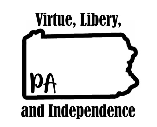PENNSYLVANIA STATE MOTTO Virtue, liberty, and independence Decal ...