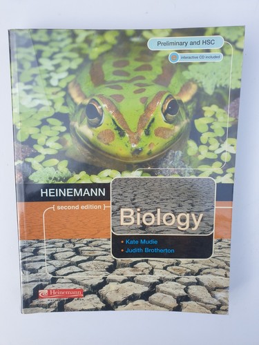 Heinemann Biology 2nd Edition 2007 with CD VCE 1&2 by Mudie ...