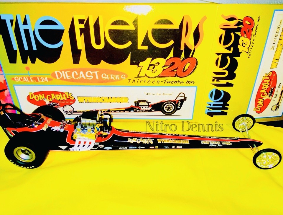 NHRA Big Daddy DON GARLITS 1:24 Top Fuel NITRO Dragster 1320 FUELER ...