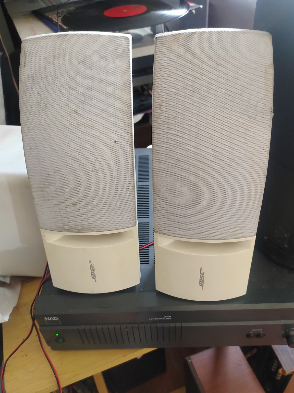 Bose 161 Bookshelf Speakers - White for sale online | eBay