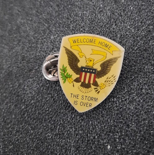Pin's Militaire Military The storm is over welcome home USA Pin Pins ...