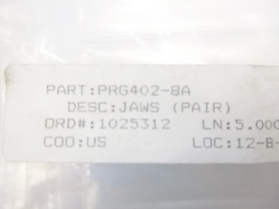 POP Tool Part PRG402-8A Rivet Tool Jaws 3/32" to 3/16" 2 Piece Set ...