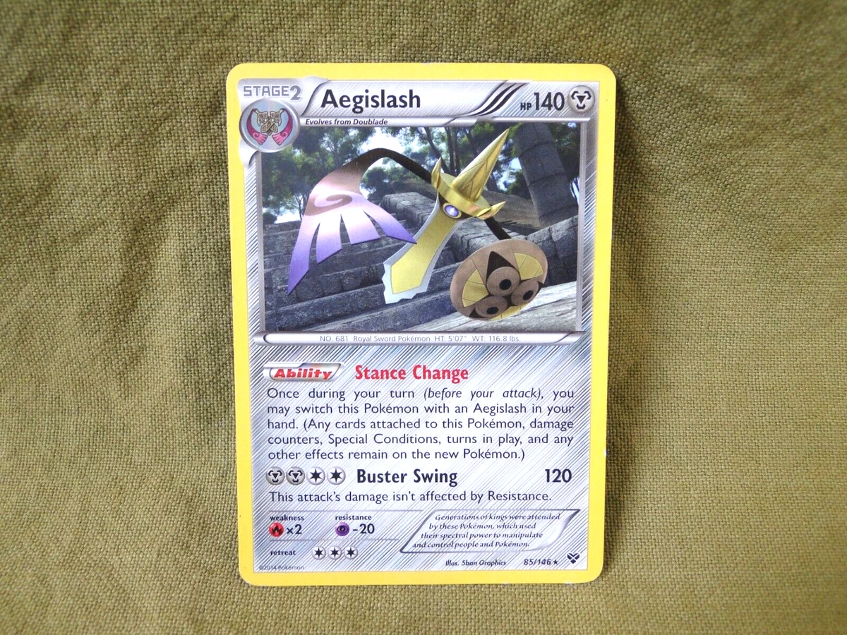 Mega Aegislash Card