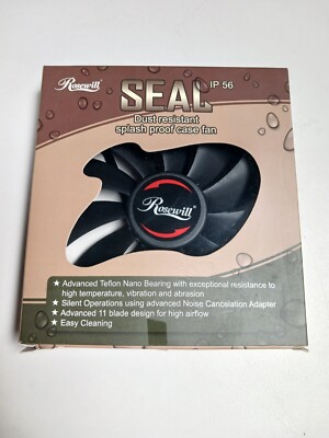 Rosewill RAWP-141411 Computer Case Cooling Fan - Seal IP56 Dust Resist ...