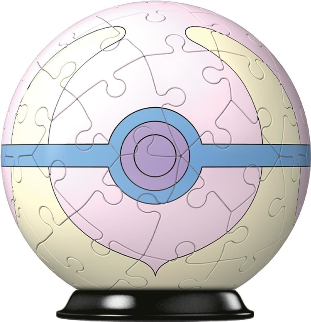 Pokemon Merchandise: Ravensburger - 3D Puzzle Ball 54 Pcs - Heal Ball ...