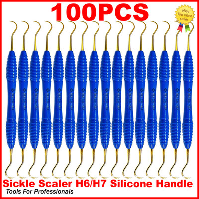 Sickle Scaler Silicone Dental Hand Instruments Pro Periodontal Hygiene ...