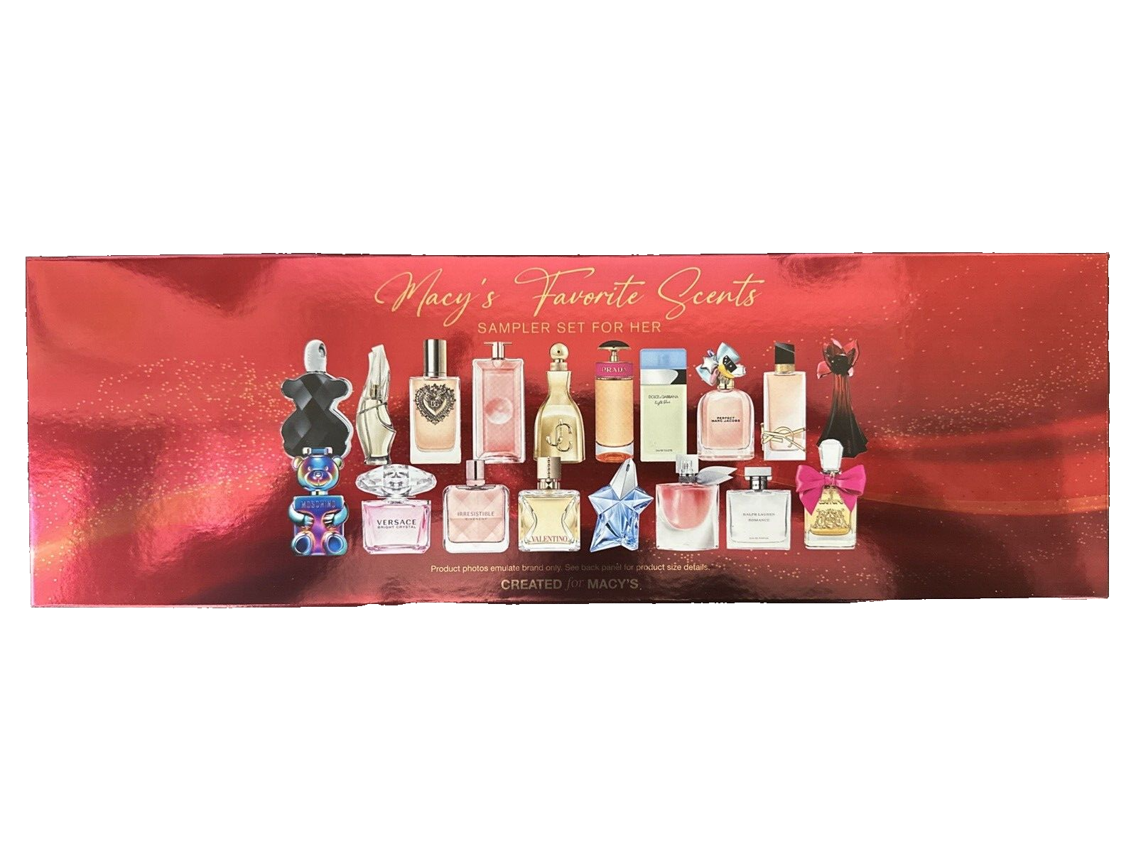 Macy's 18-Pc Favorite Scents Sampler Set for Her Perfume SAMPLE SIZE ...