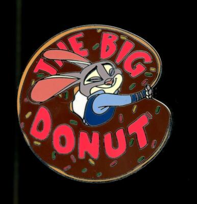 The Big Donut Judy Hopps Zootopia Disney Pin 149588 | eBay