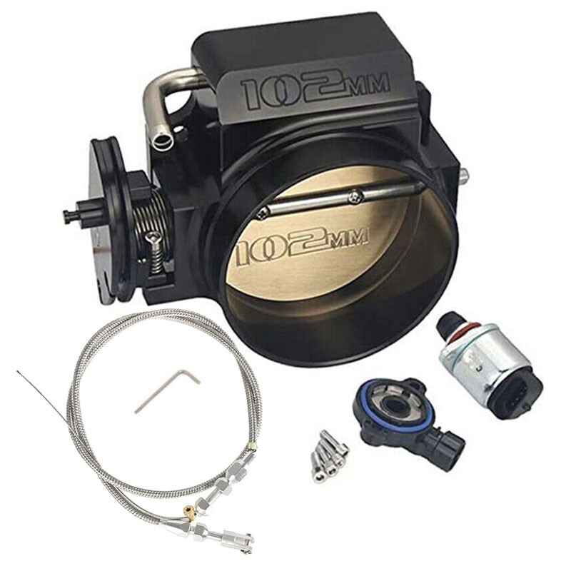 ⭐102MM LS Throttle Body With Position Sensors TPS IAC & Throttle Gas ...
