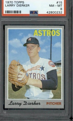 1970 Topps - Larry Dierker #15 for sale online | eBay