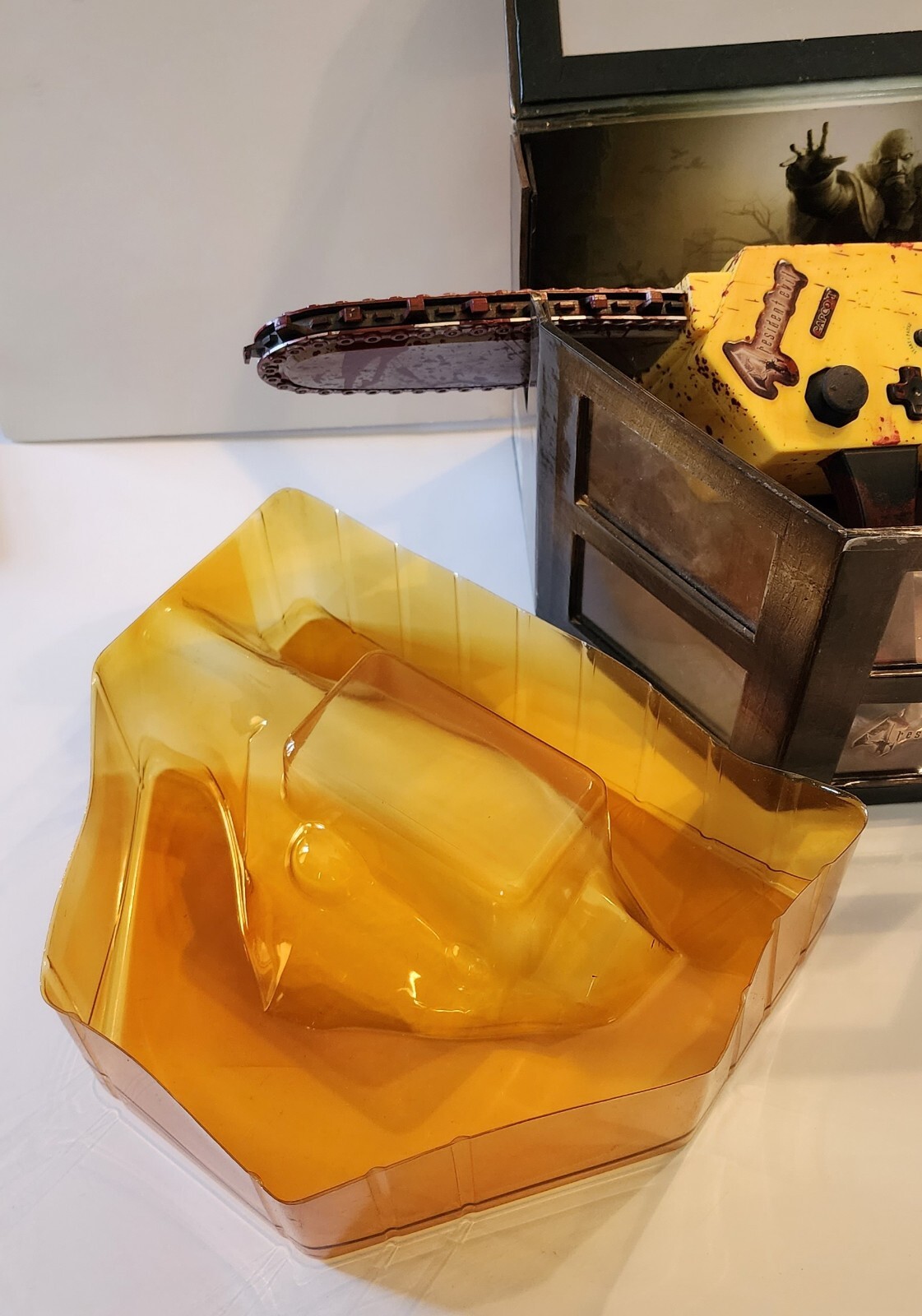 gamecube RESIDENT EVIL 4 CHAINSAW CONTROLLER Nintendo Great Condition ...