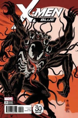 X-Men BLUE #25 VENOM 30TH ANNIVERSARY VAR. BY MARVEL 2018 1$ COMIC SALE ...