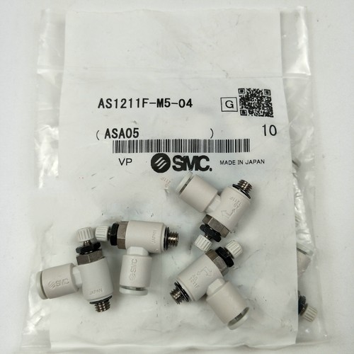 1Bag/10pcs New SMC AS1211F-M5-04 control Valve FREE SHIPPING | eBay