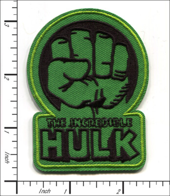 28 Pcs Embroidered Iron on patches Green Hulk Fist 53x73mm AP012hK2 | eBay