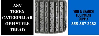 2 x PREMIUM RUBBER TRACKS CATERPILLAR 257B / 257B2 / 257B3 / 257 / 257D ...