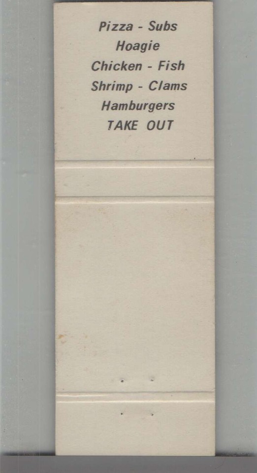 Matchbook Cover - Pizza Place Giuseppe's Pizza Fremont, MI | eBay