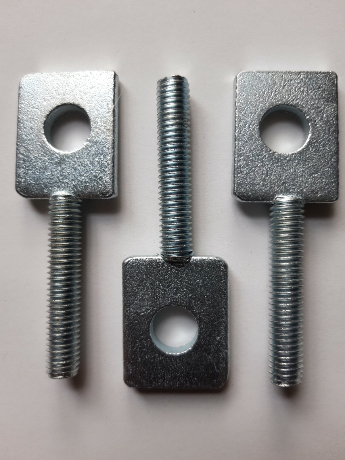 3 Stück Blattschrauben Blattschraube Blatt mit Gew M 8x40 Stahl ...