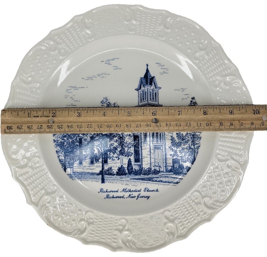 Edwards China & Glassware Vintage Richwood Methodist Church Richwood NJ ...