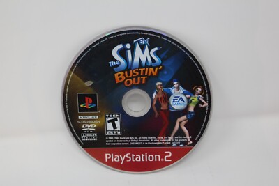 The Sims Bustin' Out Sony PlayStation 2- Disc Only | eBay